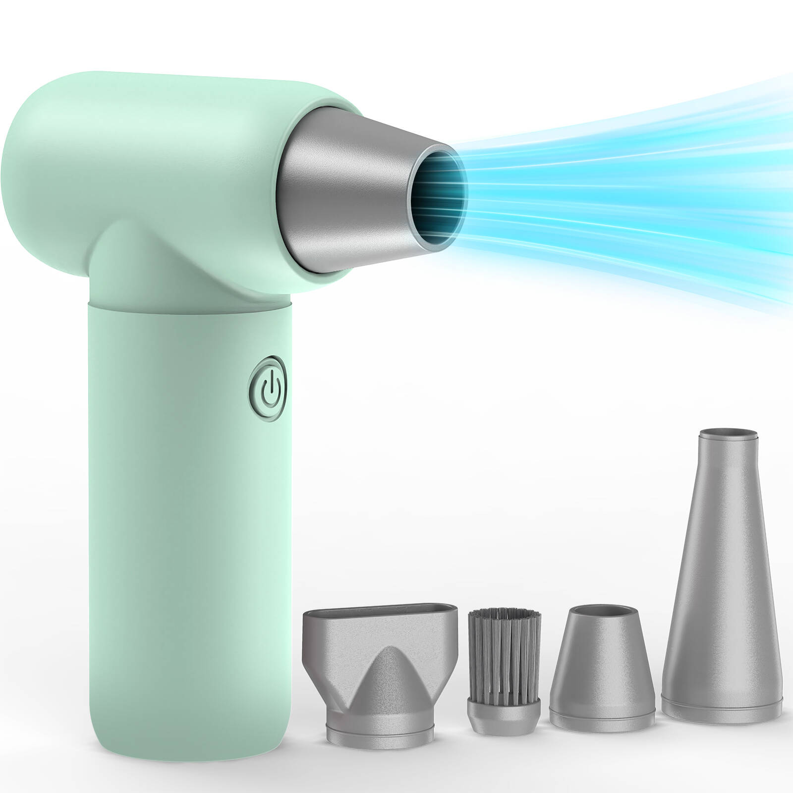 Weiker Rechargeable Mini Turbo Jet Fan Turbo Violent air duster Fan 120000 RPM Powerful Blower ...